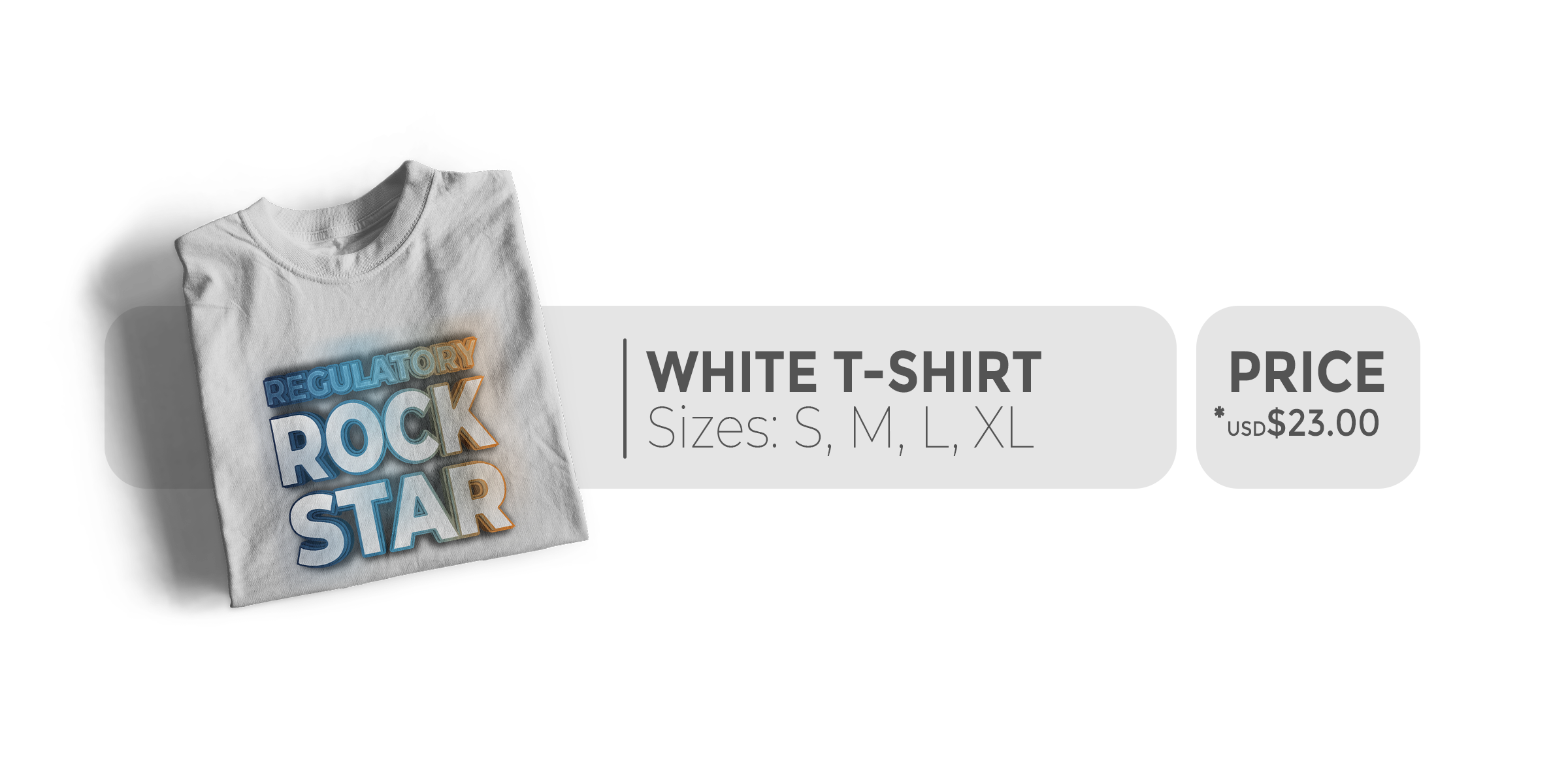 Regulatory Rockstar Venue - Merch Table